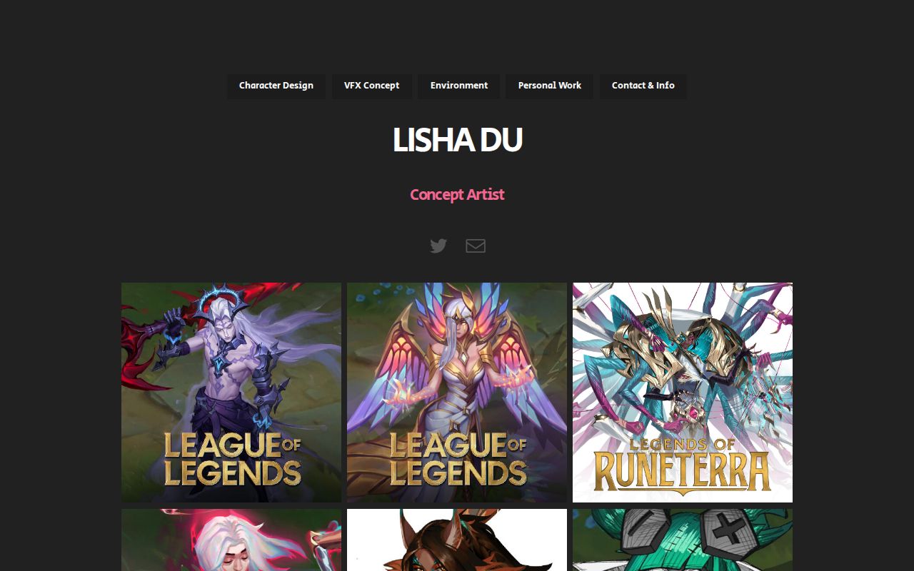 Lisha Du / Ishime - Portfolio